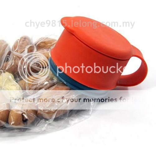 Reusable Bag Cap For Any Plastic Bag Easy Storage Bag Sealer Cap