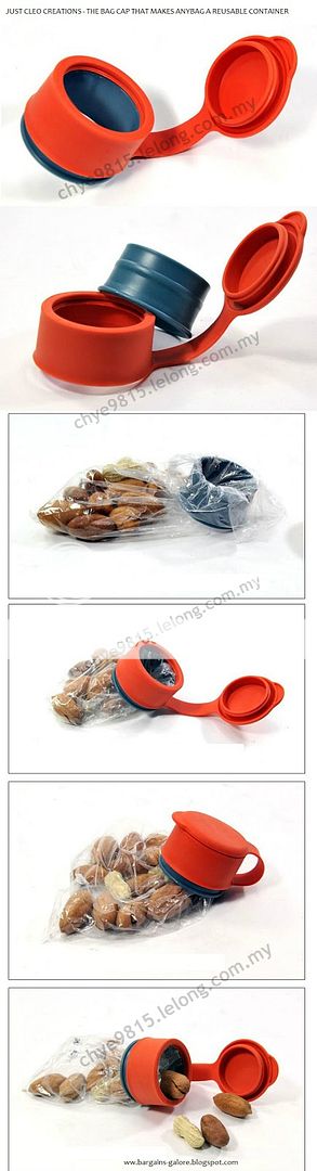 Reusable Bag Cap For Any Plastic Bag Easy Storage Bag Sealer Cap