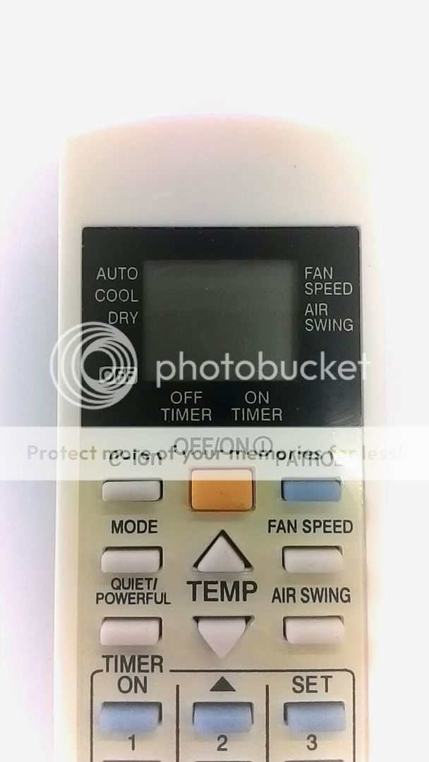 Air Conditioner Remote Control for Panasonic Air Cond AirCond ...