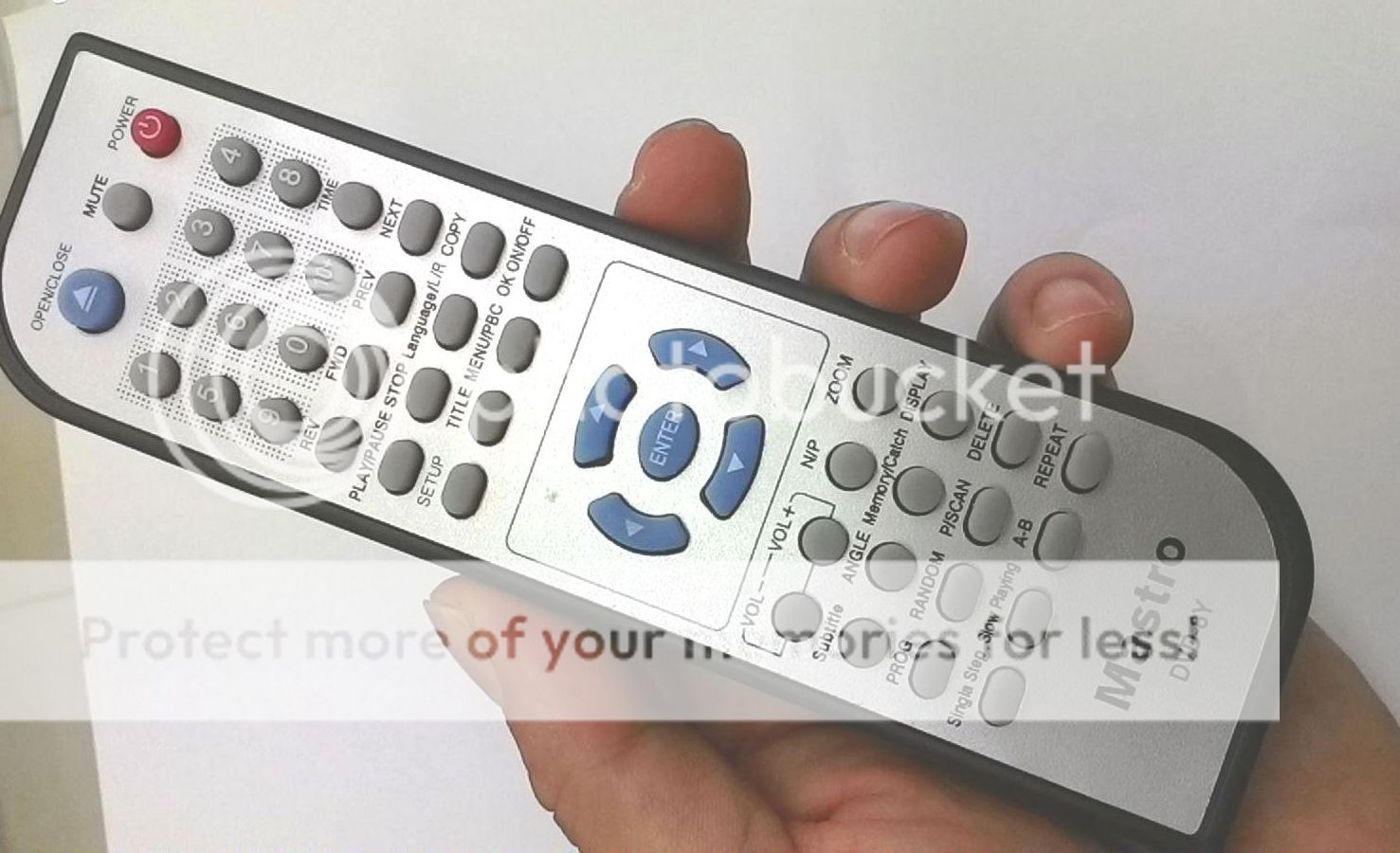 Homax DVD Player Remote Control DVD-8Y